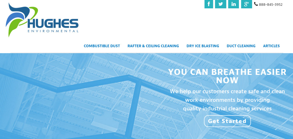 Press Release- Hughes Environmental Launches New Website